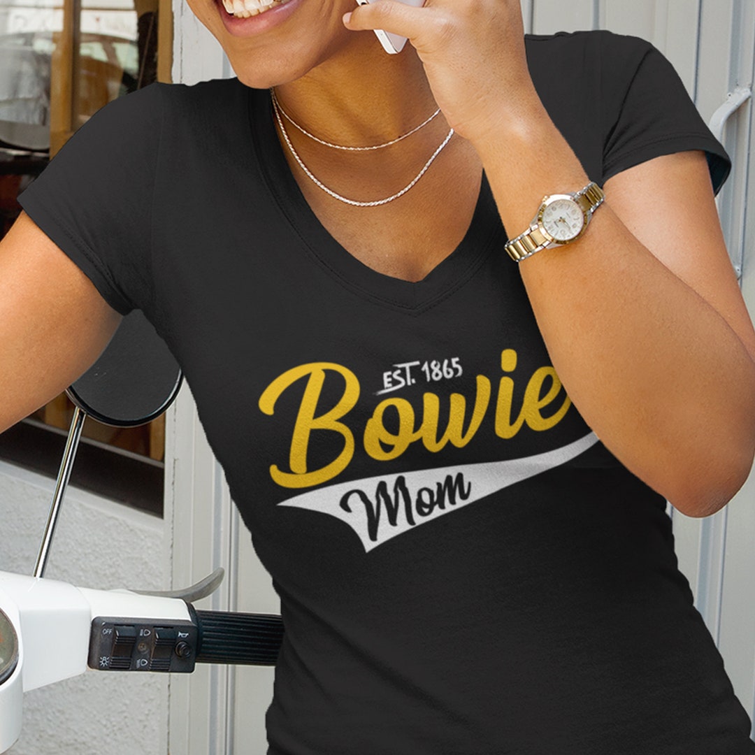 Bowie Mom 1865 - Bowie State (v-neck) - Bowie State Apparel, Bowie ...