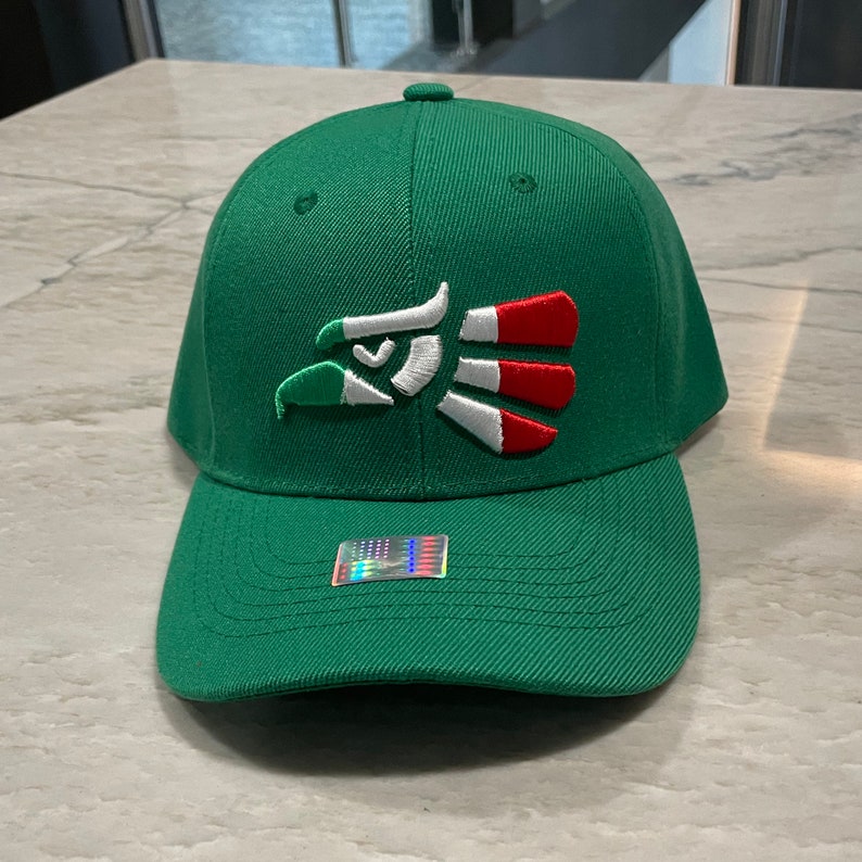 Mexican Eagle green Embroidered Cap Mexico Caps Mexican - Etsy