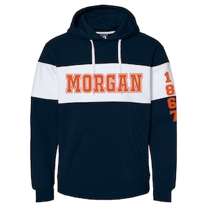 Morgan State Color Block (hoodie)- Morgan State Bears Apparel, Retro ...