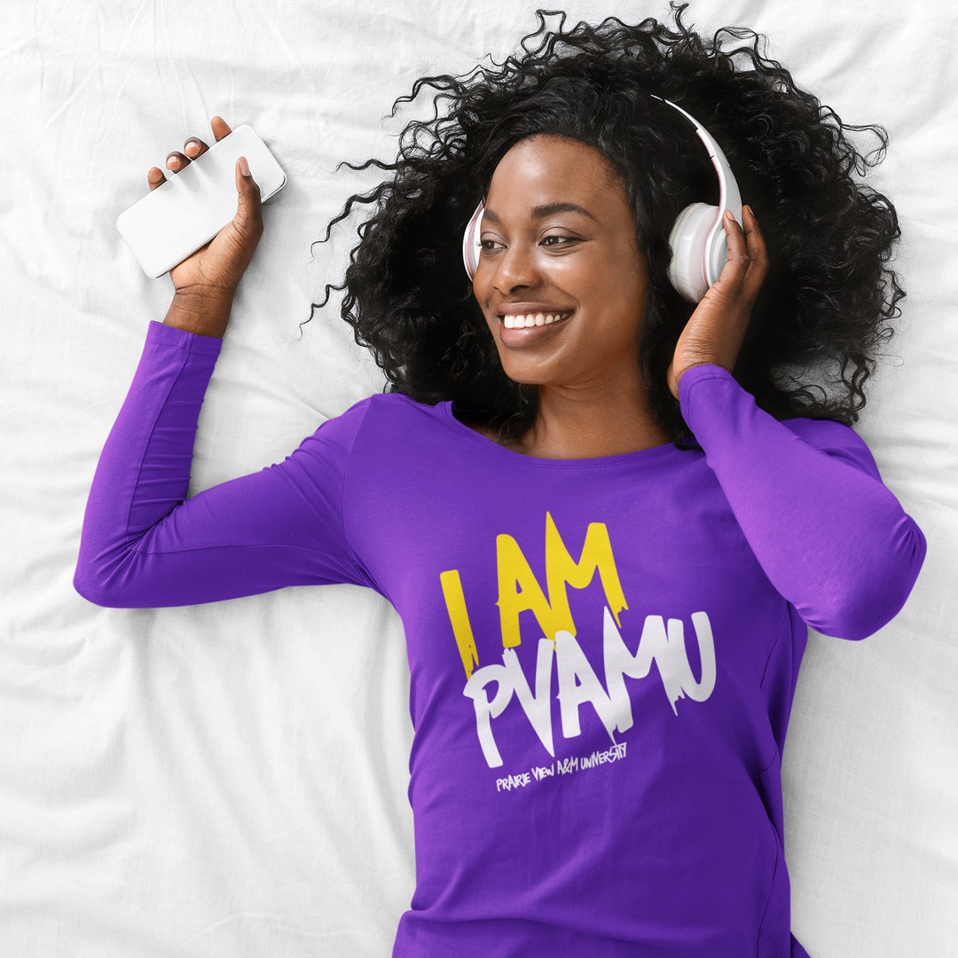I Am PVAMU long Sleeve Prairie View University Panthers, PVAMU ...
