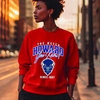 Howard University Apparel, College Sweatshirt, Black College Sweatshirt ...