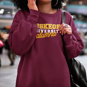 Tuskegee Alumna - Vintage HBCU Tuskegee Univ Apparel, Retro Tuskegee Alumni Tee, Tuskegee Golden ...