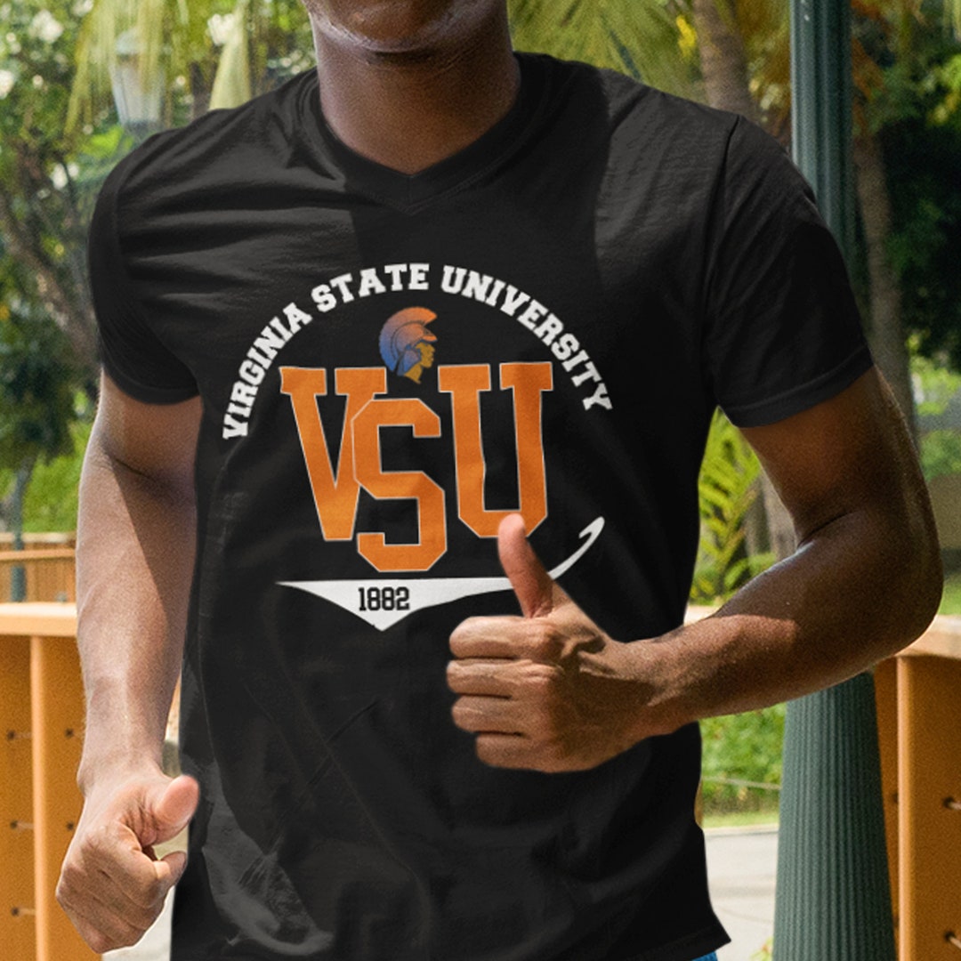 Virginia State Classic Ed (v-neck) - Vintage Virginia State College ...