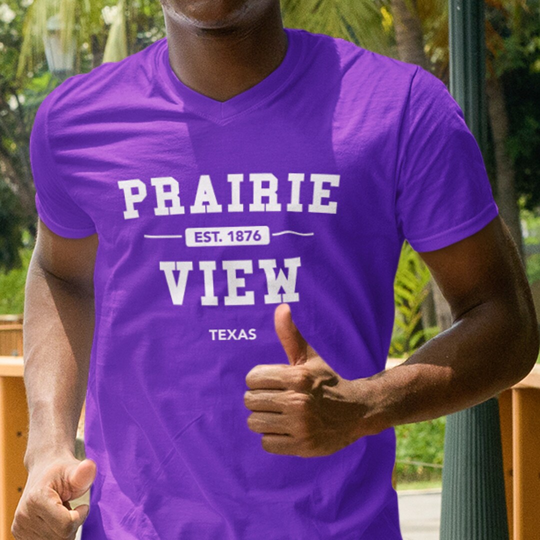 Prairie View University Panthers v-neck Retro PVAMU Homecoming Tee ...