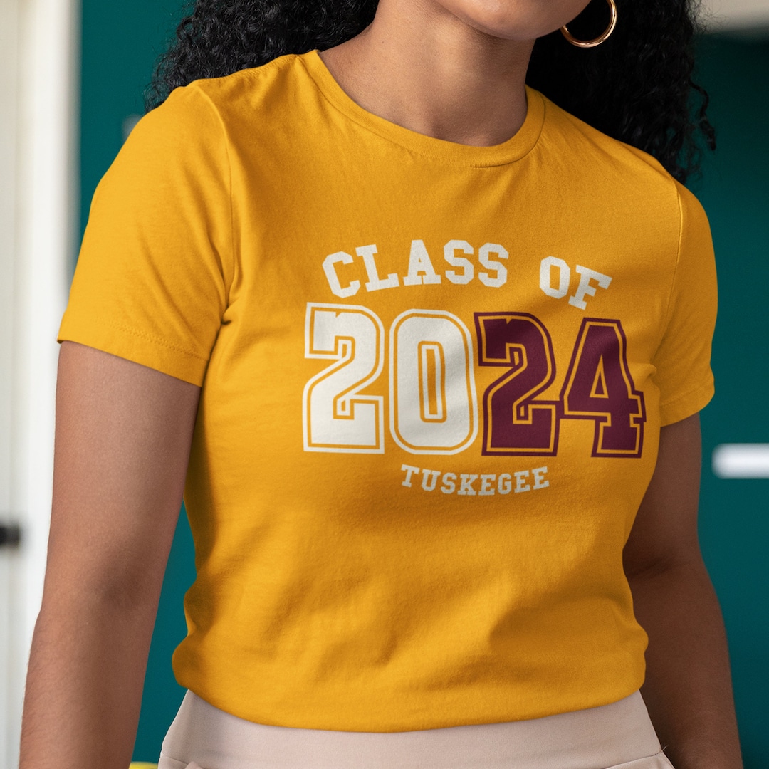 Tuskegee Golden Tigers Class of YYYY - HBCU Tuskegee Univ Apparel, Retro Tuskegee Alumni Tee ...