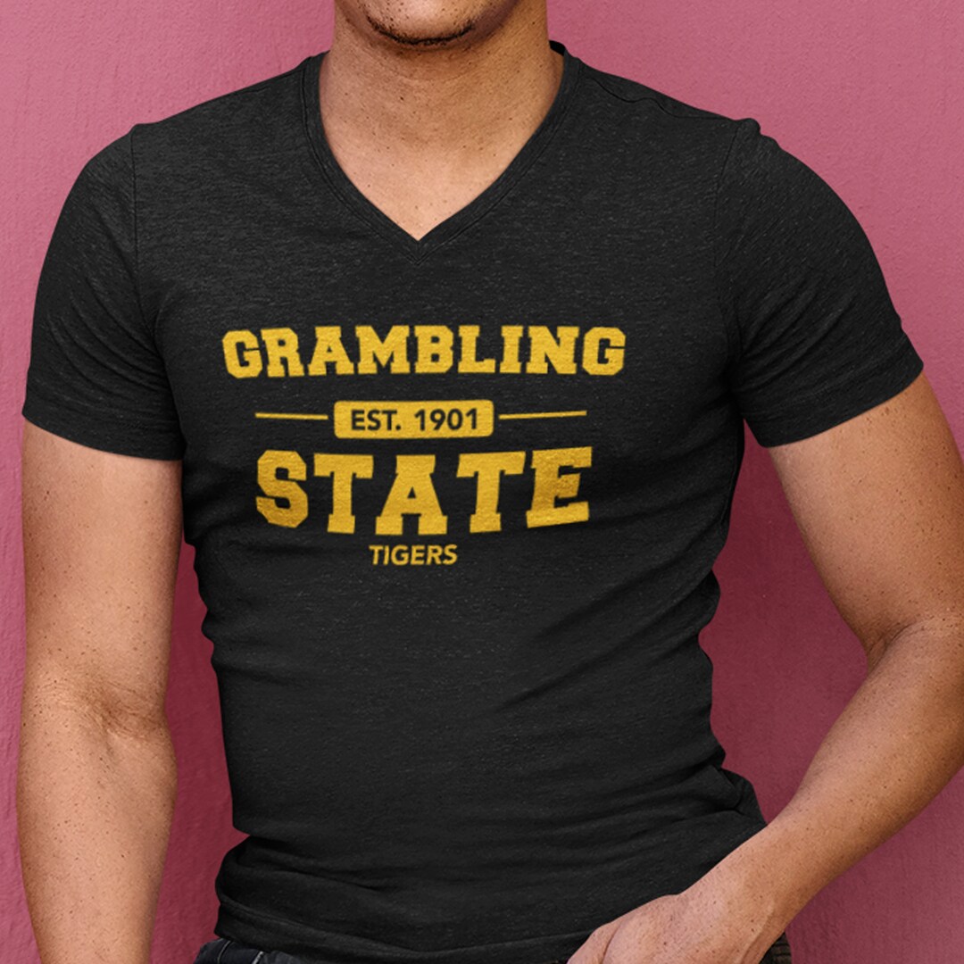 Grambling State (v-neck) - Grambling State Tigers Apparel, Grambling ...
