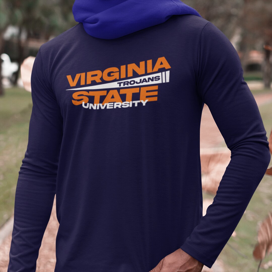Virginia State Flag Ed. (long Sleeve)- Vintage Virginia State College ...