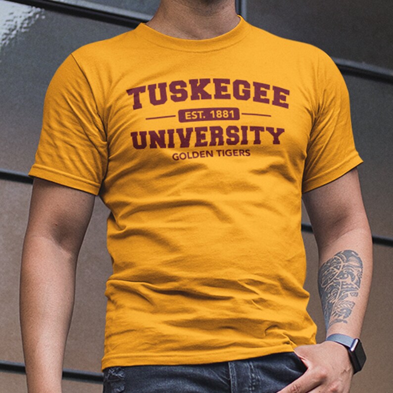 Tuskegee Golden Vintage HBCU Tuskegee Univ Apparel Retro - Etsy