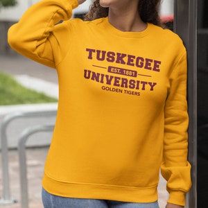 Tuskegee Golden - Vintage HBCU Tuskegee Univ Apparel, Retro Tuskegee Alumni Tee, Tuskegee Merch ...