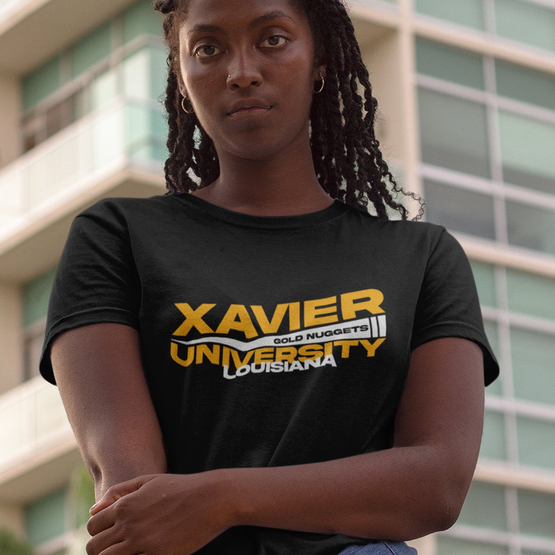 Xavier Flag Ed. - Vintage Xavier Gold Nuggets Apparel, Xavier Univ HBCU ...