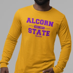 Alcorn State (long Sleeve) - Vintage Alcorn State Braves HBCU, Alcorn ...