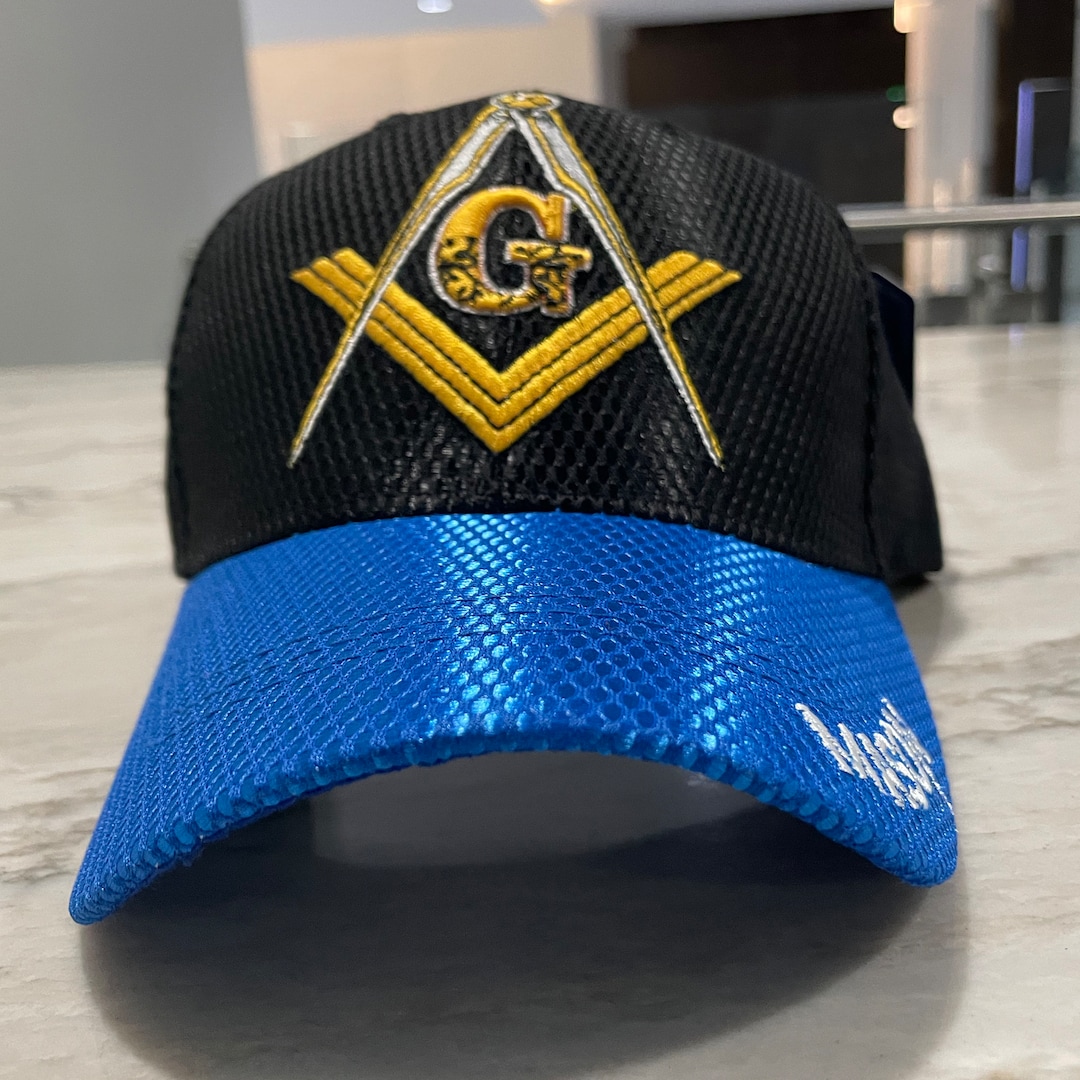 Masonic Blue Lodge Cap adjustable Masonic Baseball Cap, Masonic ...