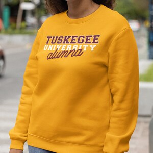 Tuskegee Alumna - Vintage HBCU Tuskegee Univ Apparel, Retro Tuskegee Alumni Tee, Tuskegee Golden ...