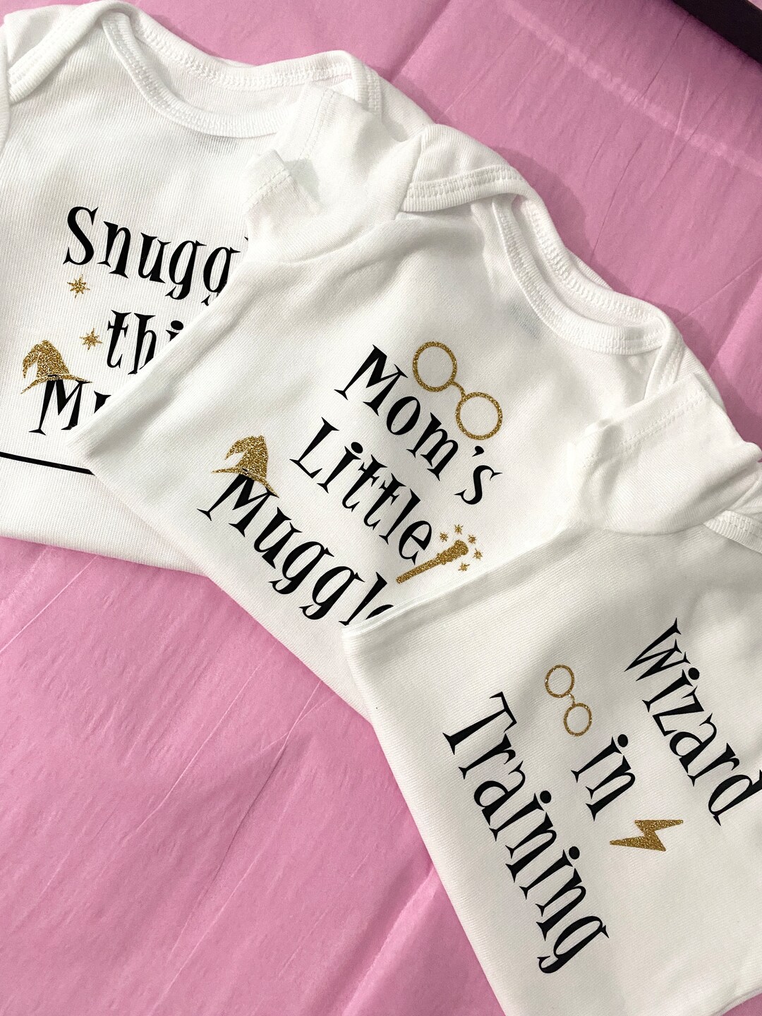Wizard in Training Baby Bodysuits, Wizard in Training Onesie - Etsy