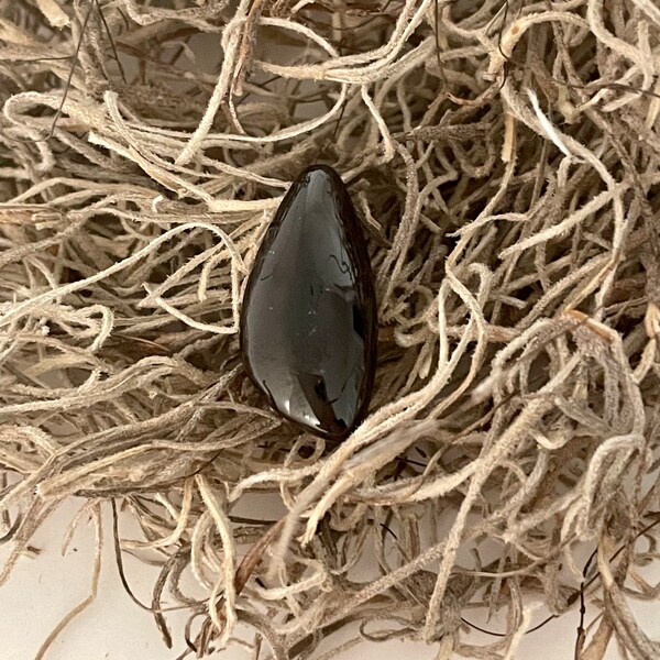 Black Spinel Pendant - Etsy