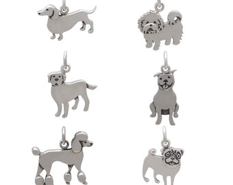 Dog Breed Charms - Etsy