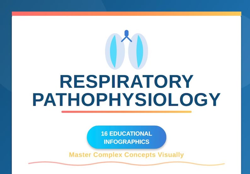 Respiratory Pathophysiology Study Guide | 16 Educational Infographics ...