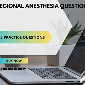 Regional Anesthesia Questions - Etsy