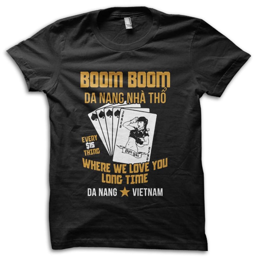 Full Metal Jacket Boom Boom Vietnam Movie Reference T-shirt M5795 - Etsy