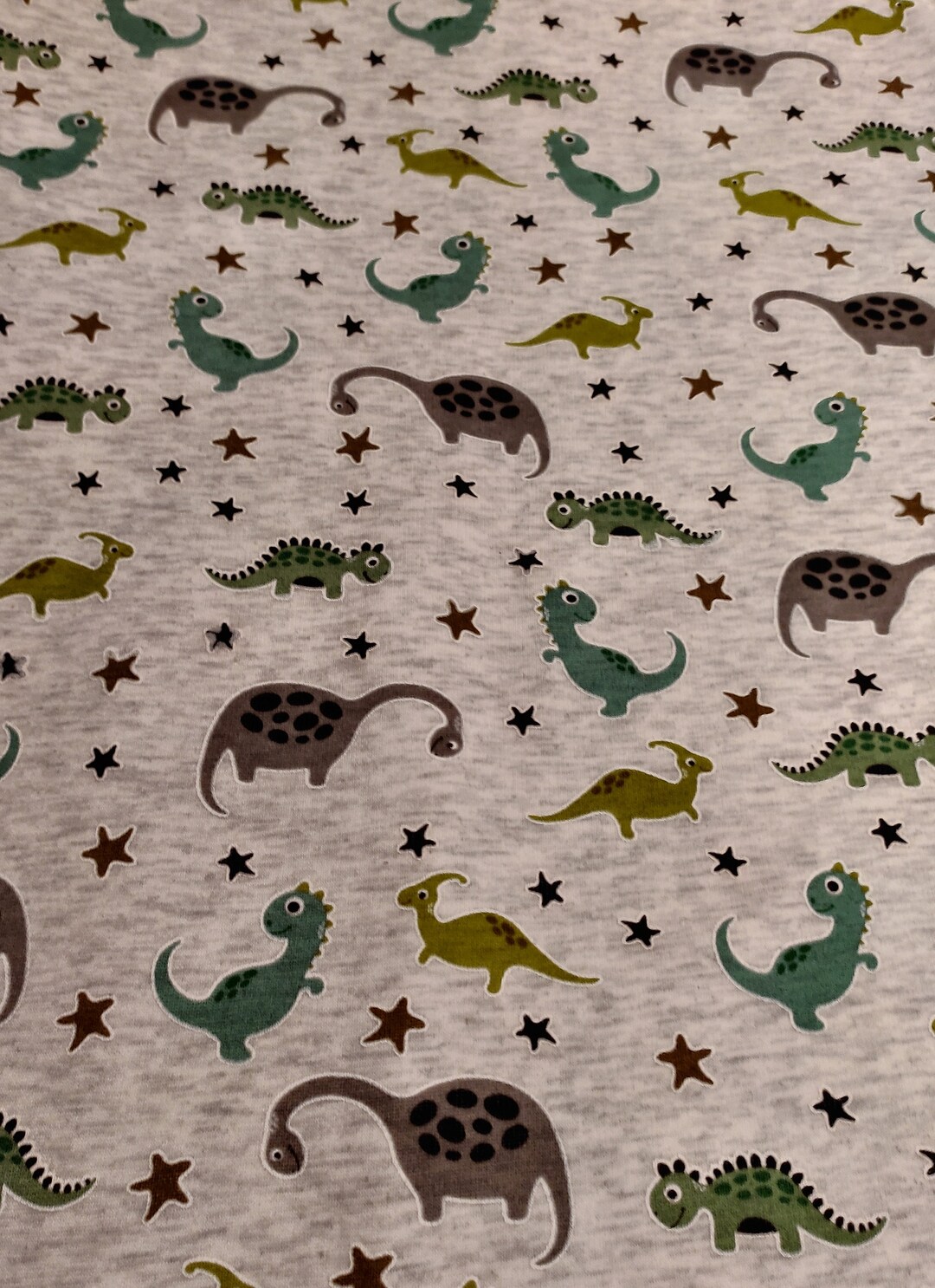 Dinosaur Alpine Fleece, Cuddly Sweat, by the Meter - Etsy