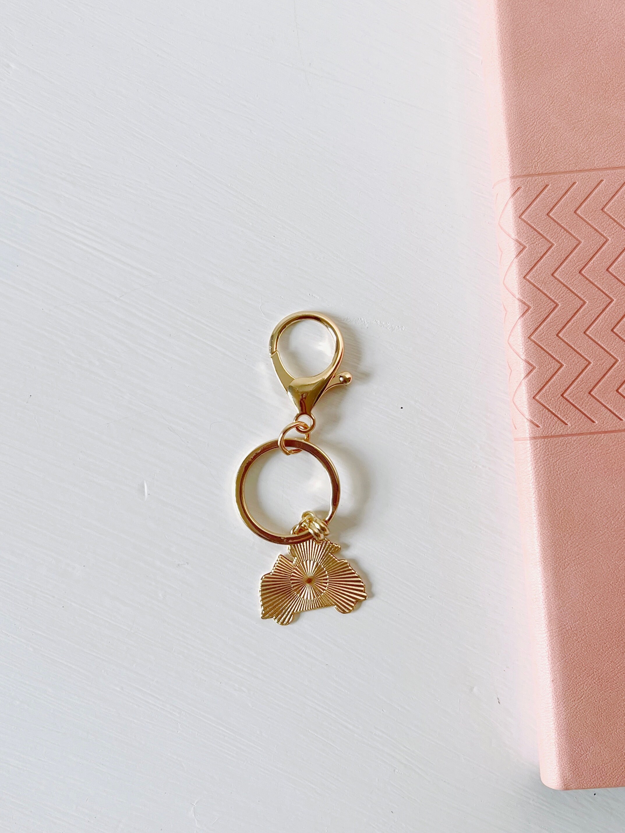 Cute Boho Camper Keychain, Camping Souvenir, Purse Charms, Backpack ...