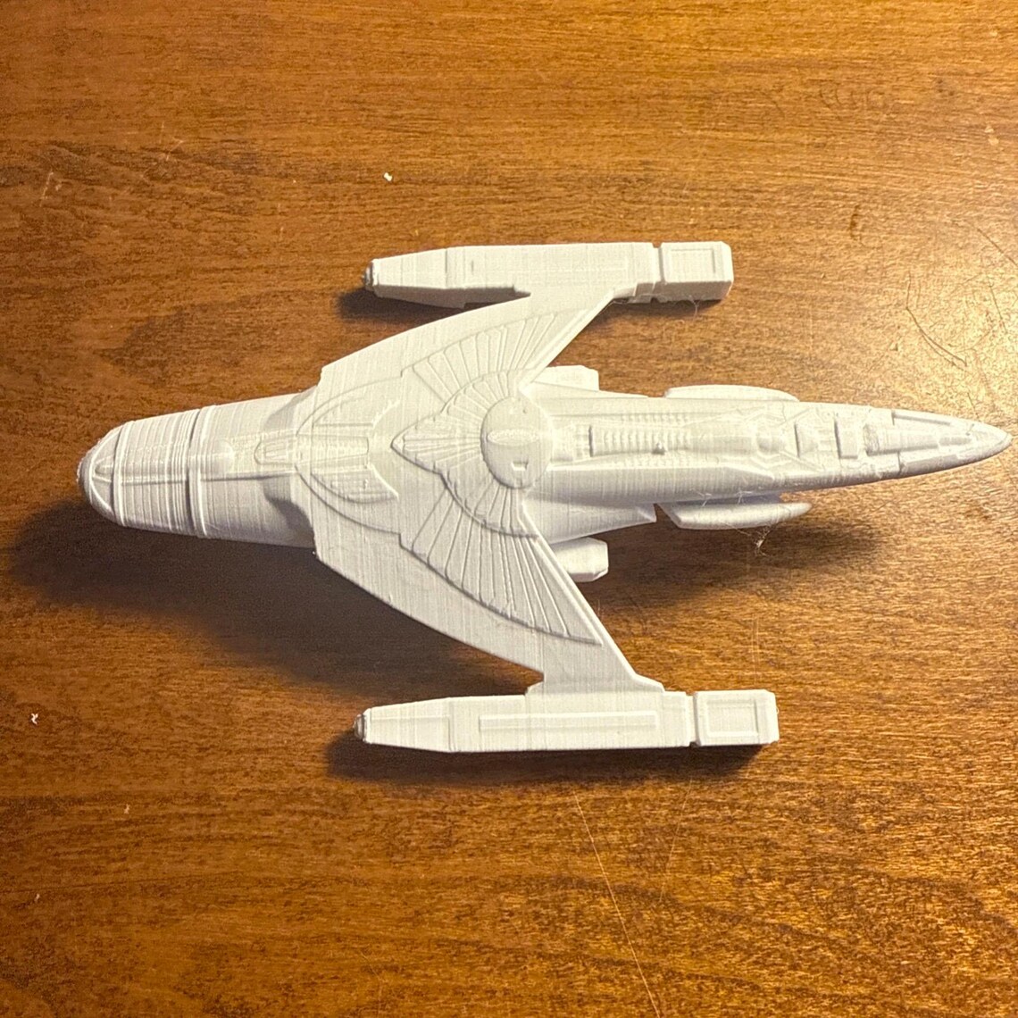Star Trek Starship Miniature Romulan Nova Battleship FASA Star Fleet ...
