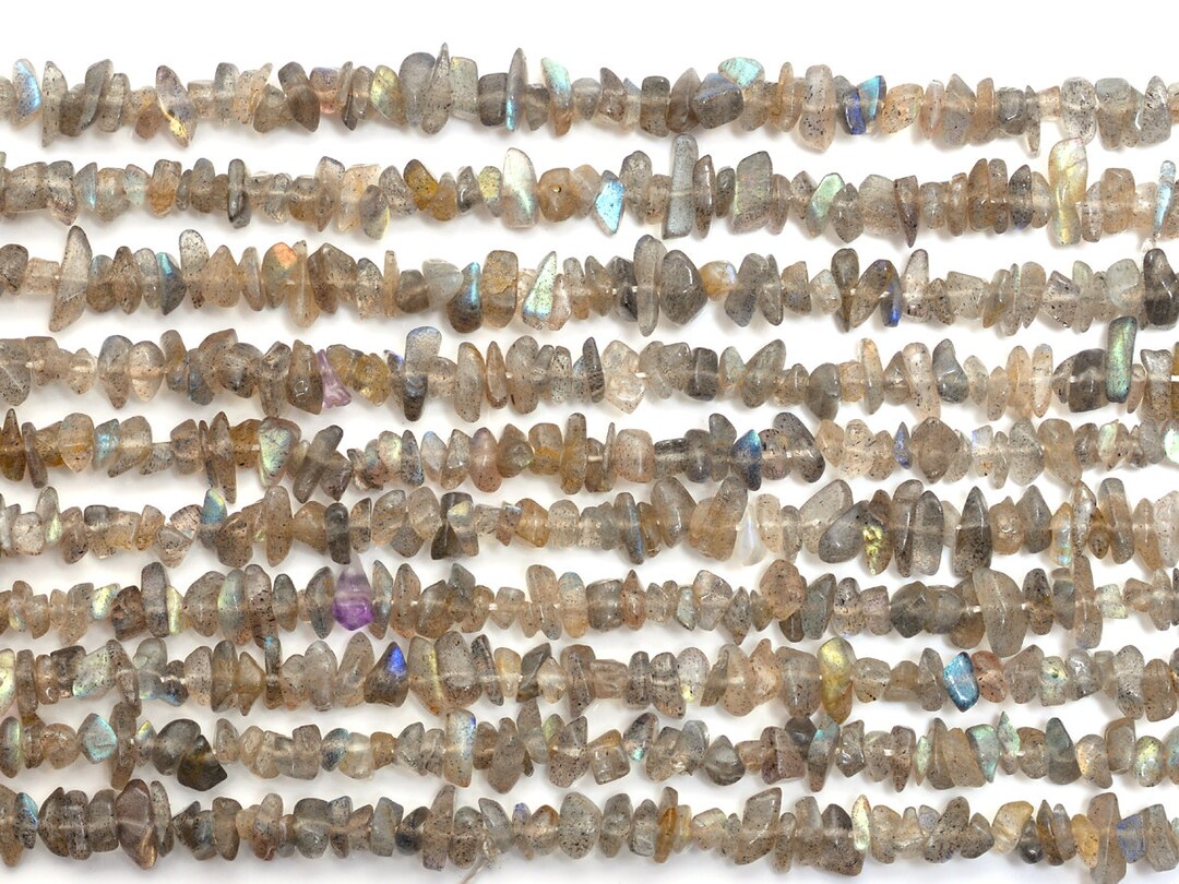 Labradorite Chip, Nugget Chips, Labradorite Gemstone, Blue Fire Beads ...