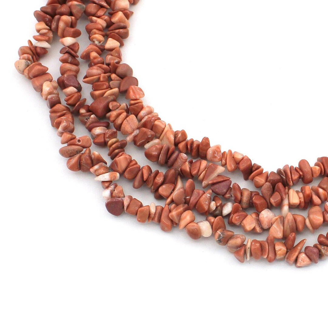 Red Malachite Uncut Chip Beads: Smooth Gemstone Craft Supplies - Etsy