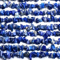 Natural Lapis Lazuli Chip Bracelets, Loose Crystal Gemstone Chip ...