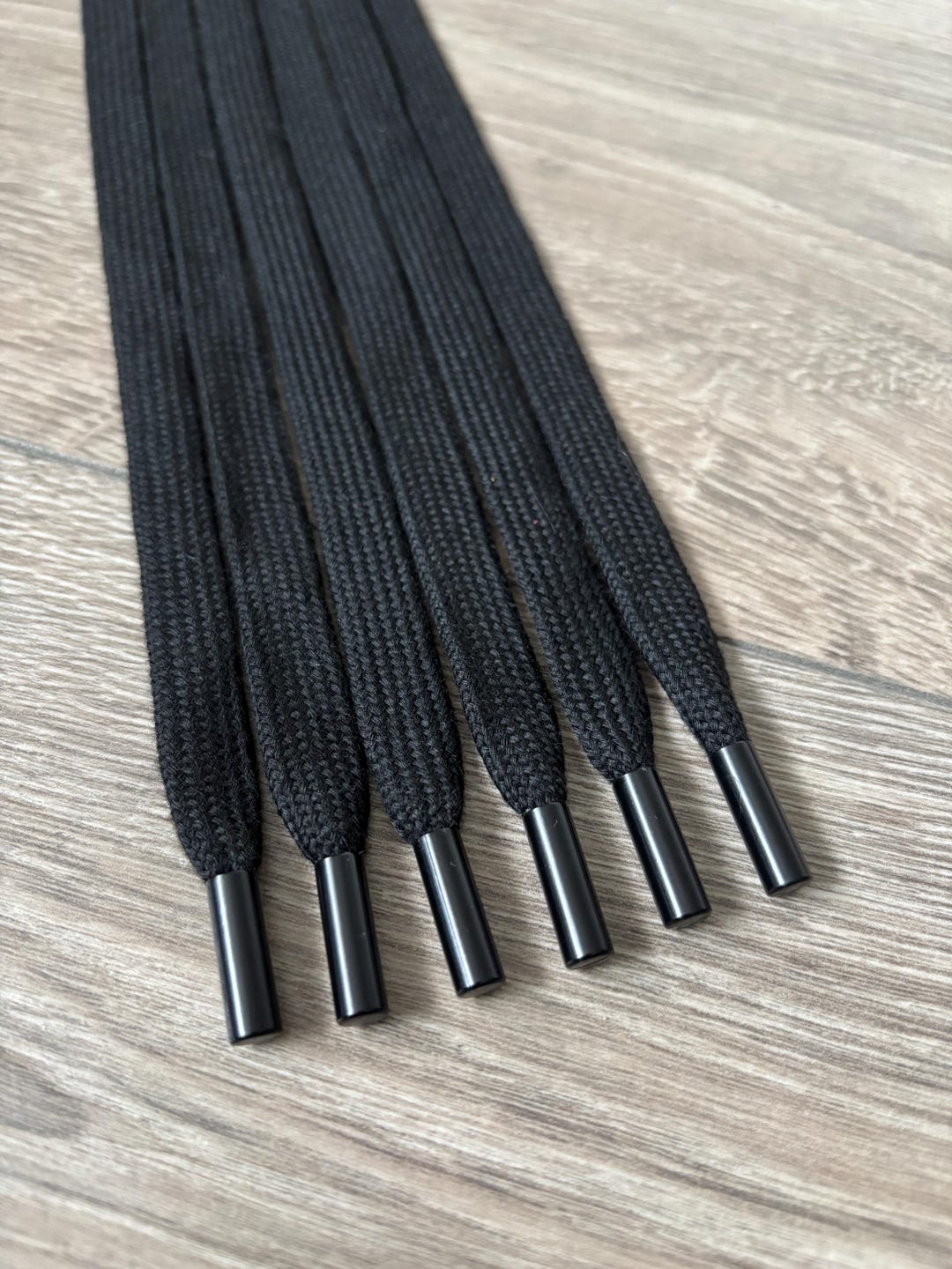 Drawstring Flat Braided Cord 12mm - Black - Etsy