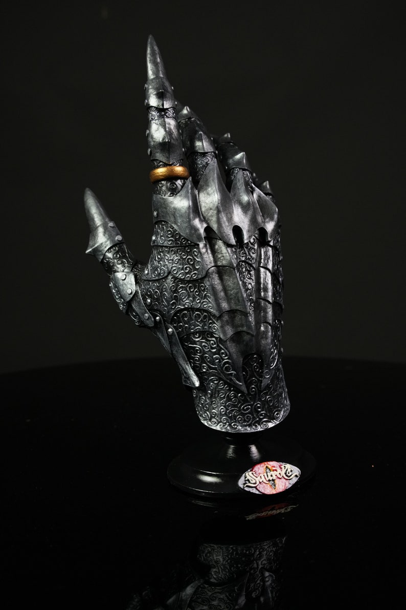 Gauntlet of the Dark Lord Sauron Sauron Hand 3d Sauron Glove - Etsy