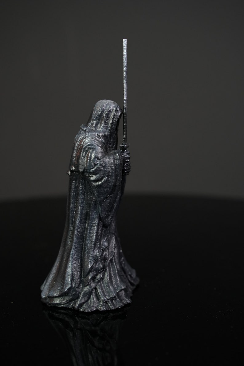 LOTR Nazgul Figure Model 3D Printed and HAND PAINTED Nazgul for Home ...