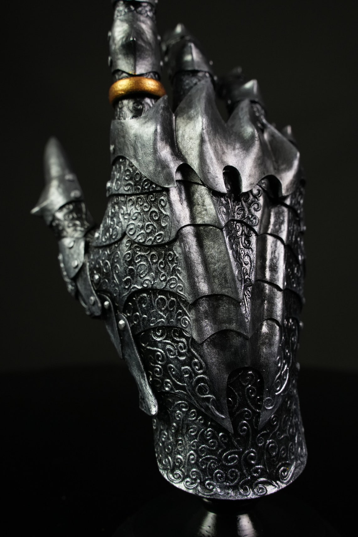 Gauntlet of the Dark Lord Sauron Sauron Hand 3d Sauron Glove - Etsy