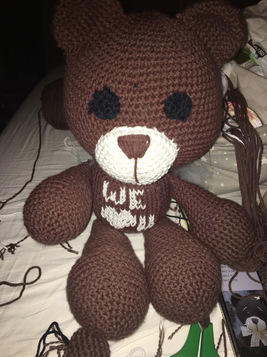 Custom Made Teddy Bear - Etsy