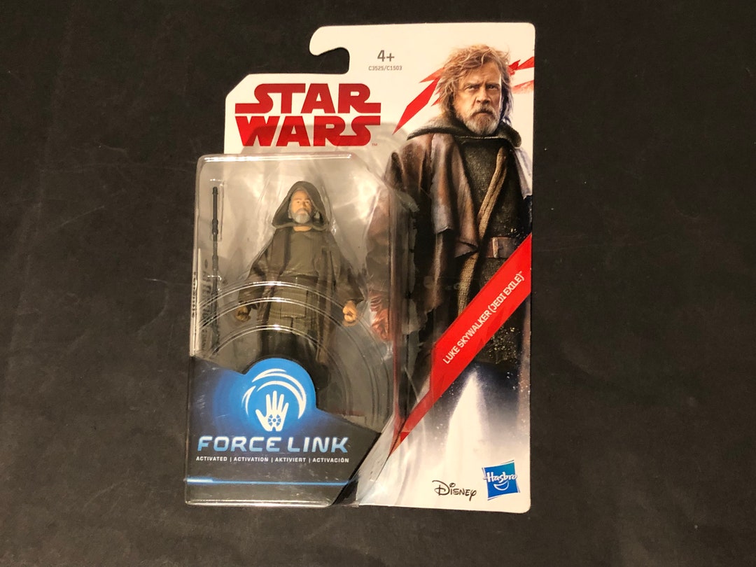 Hasbro Disney Star Wars Luke Skywalker Jedi Exile Issued 2017 Made in ...