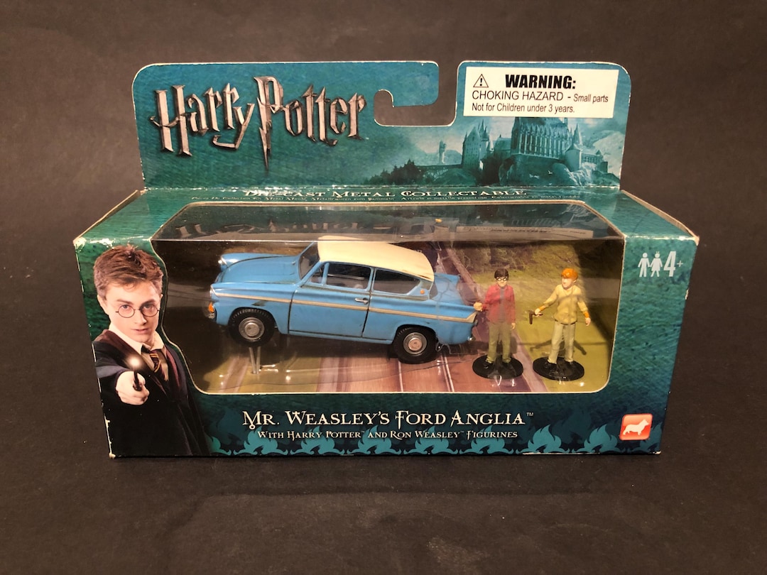 Mr. Weasley's Ford Anglia: Harry Potter Diecast Car With Figures - Etsy UK