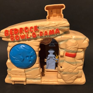 Flintstones House Which Pulls Out Scenes to Become Bedrock Bowl-o -rama ...