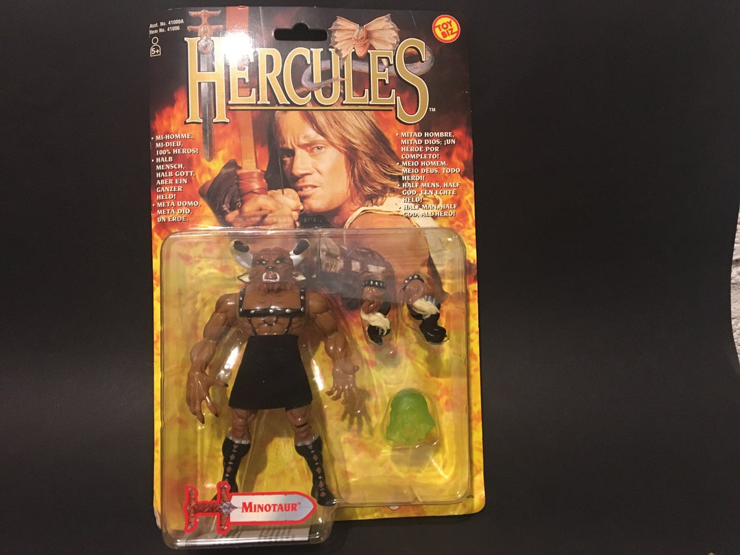 Nineties - Hercules MCA TV Series- Minotaur Figure and Accessories Made ...