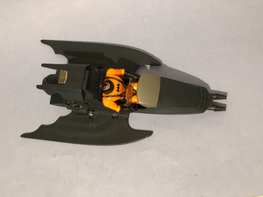 Vintage Kenner DC Comics - Sky Dive Batman in Bat Jet Made in 1993 - Etsy