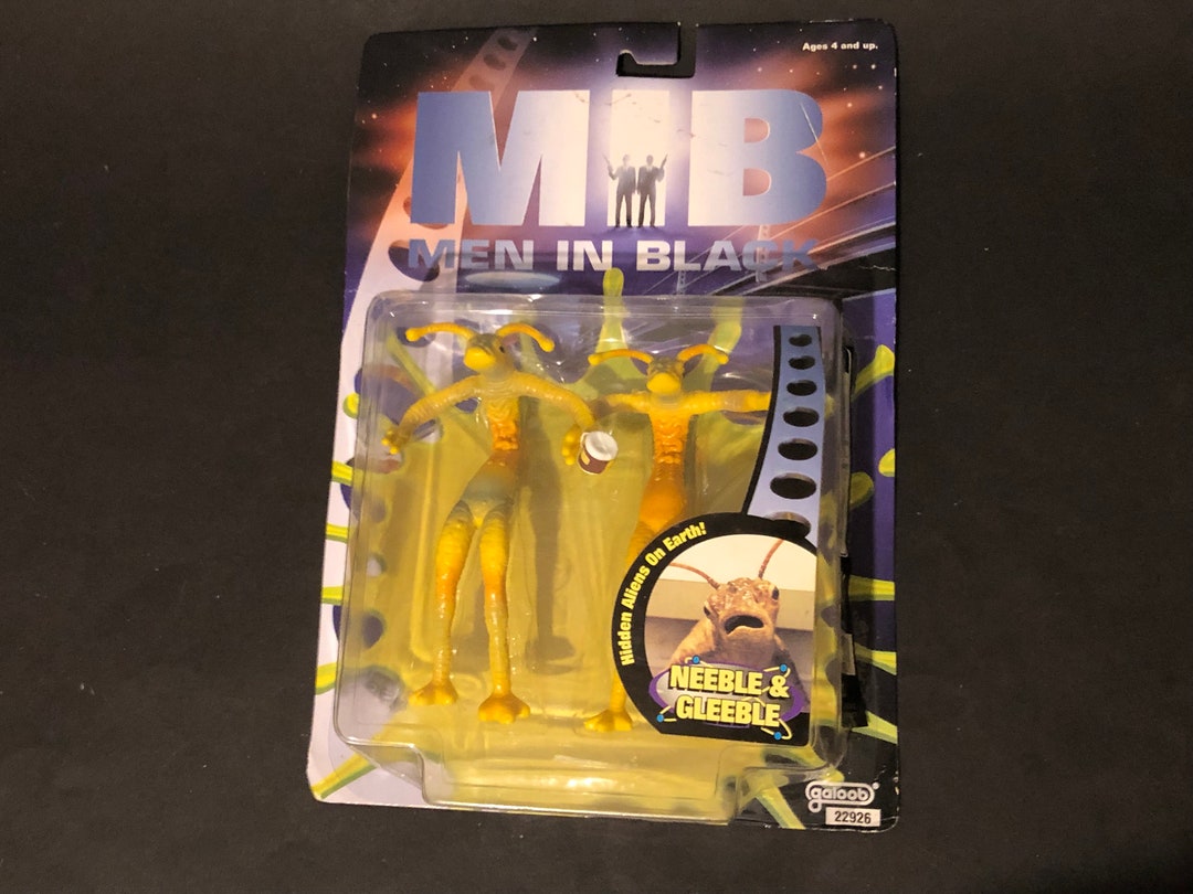 Nineties Men in Black Neebles and Gleeble Aliens Bendable Figures With ...