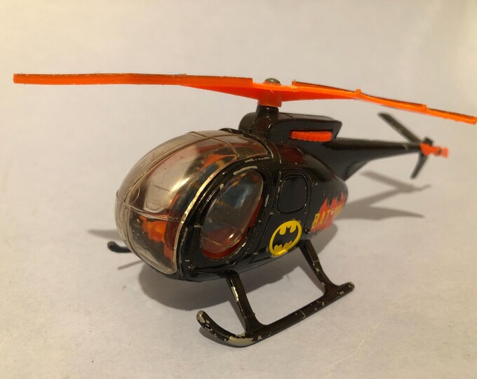 Corgi Toys 925 Batcopter, Batman, Helicopter, Vintage, Rare. Displays ...