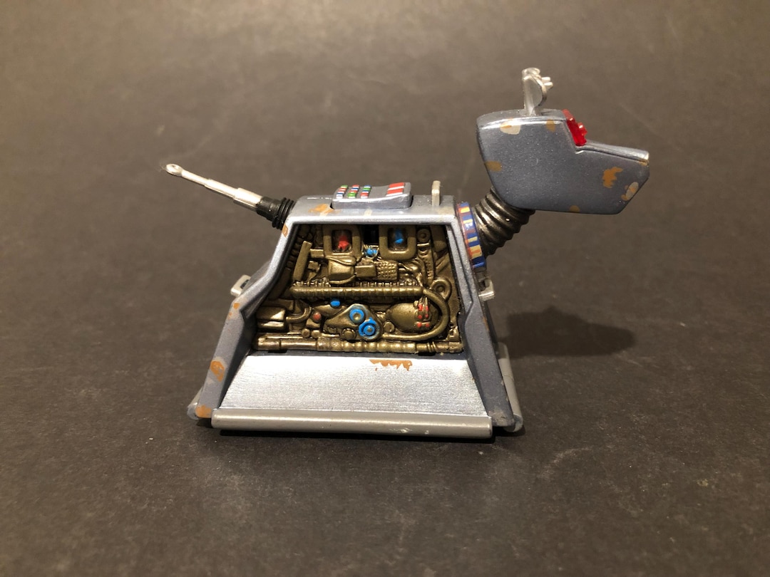 Doctor Who K9 Robot Dog With Rust Marks and Exposed Controls Produced ...