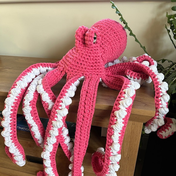 Realistic Octopus Crochet Pattern - Etsy