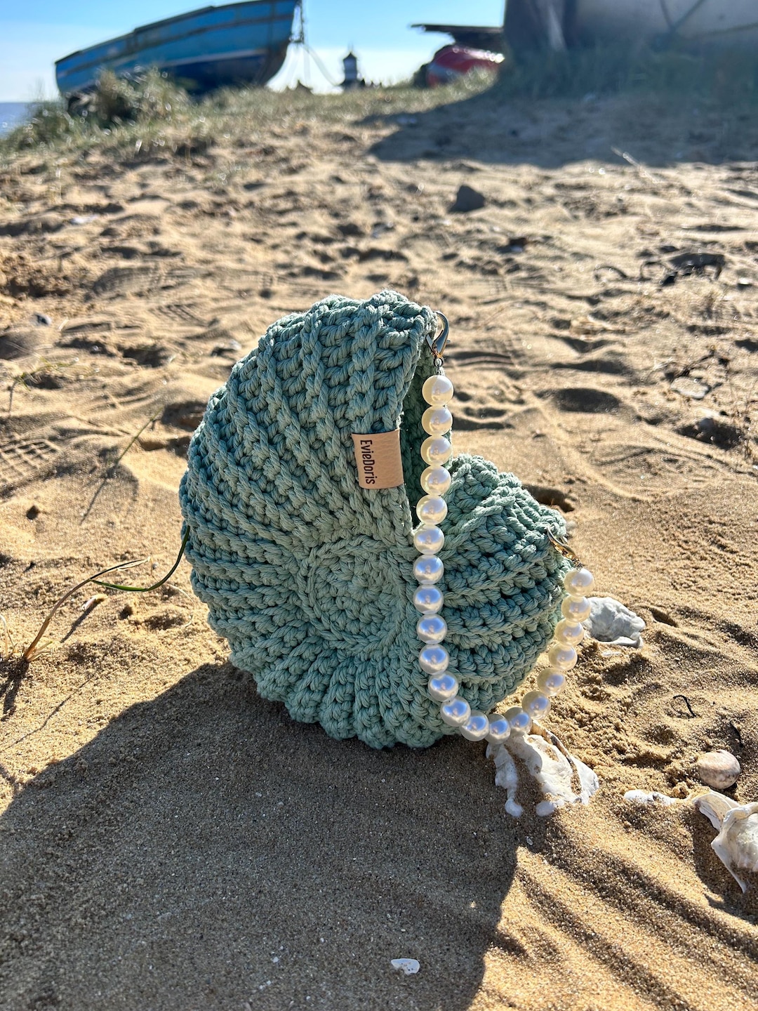 Sea Shell Crochet Bag - Etsy