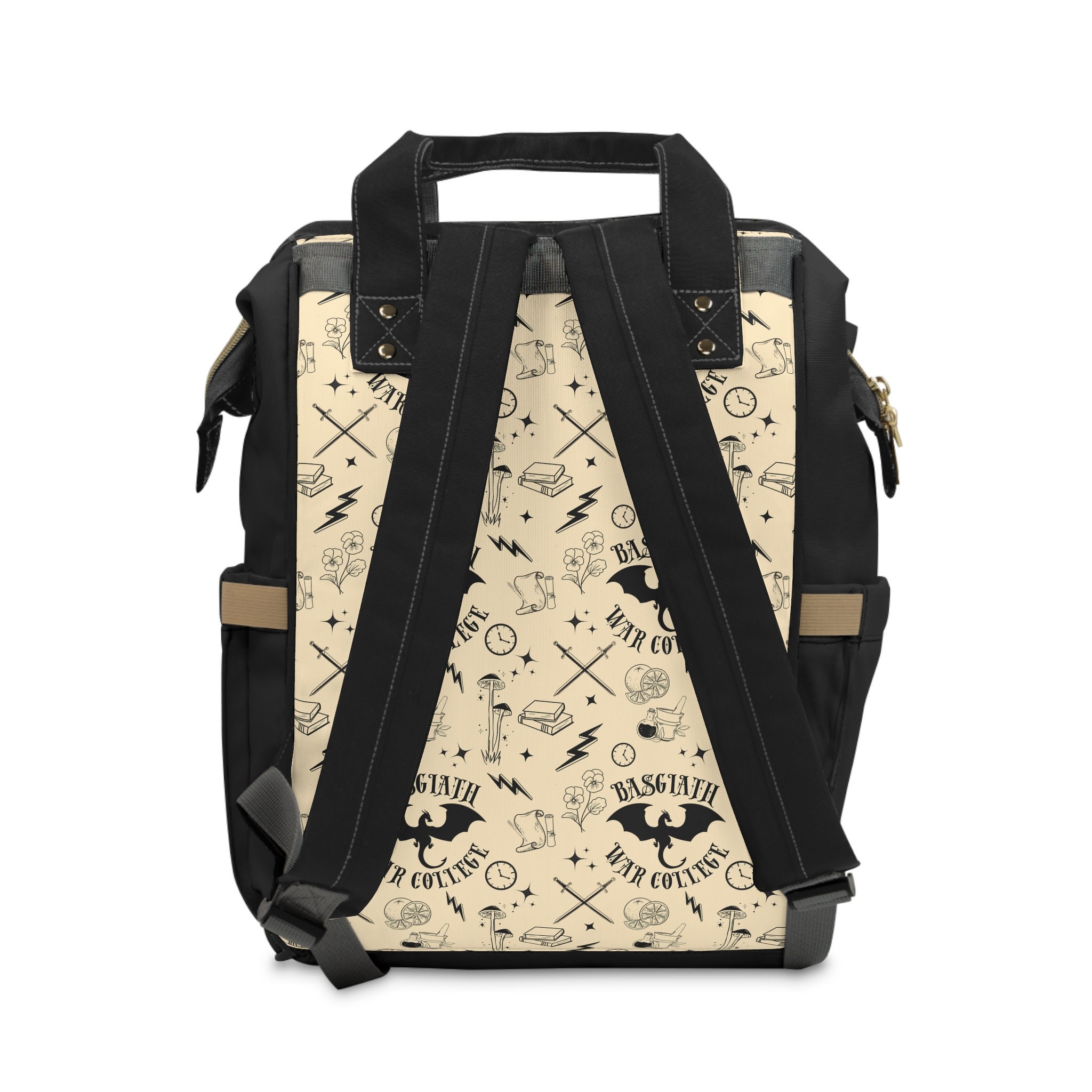 Fourth Wing Multifunctional Diaper Backpack Wing Leader Fantasy Book ...