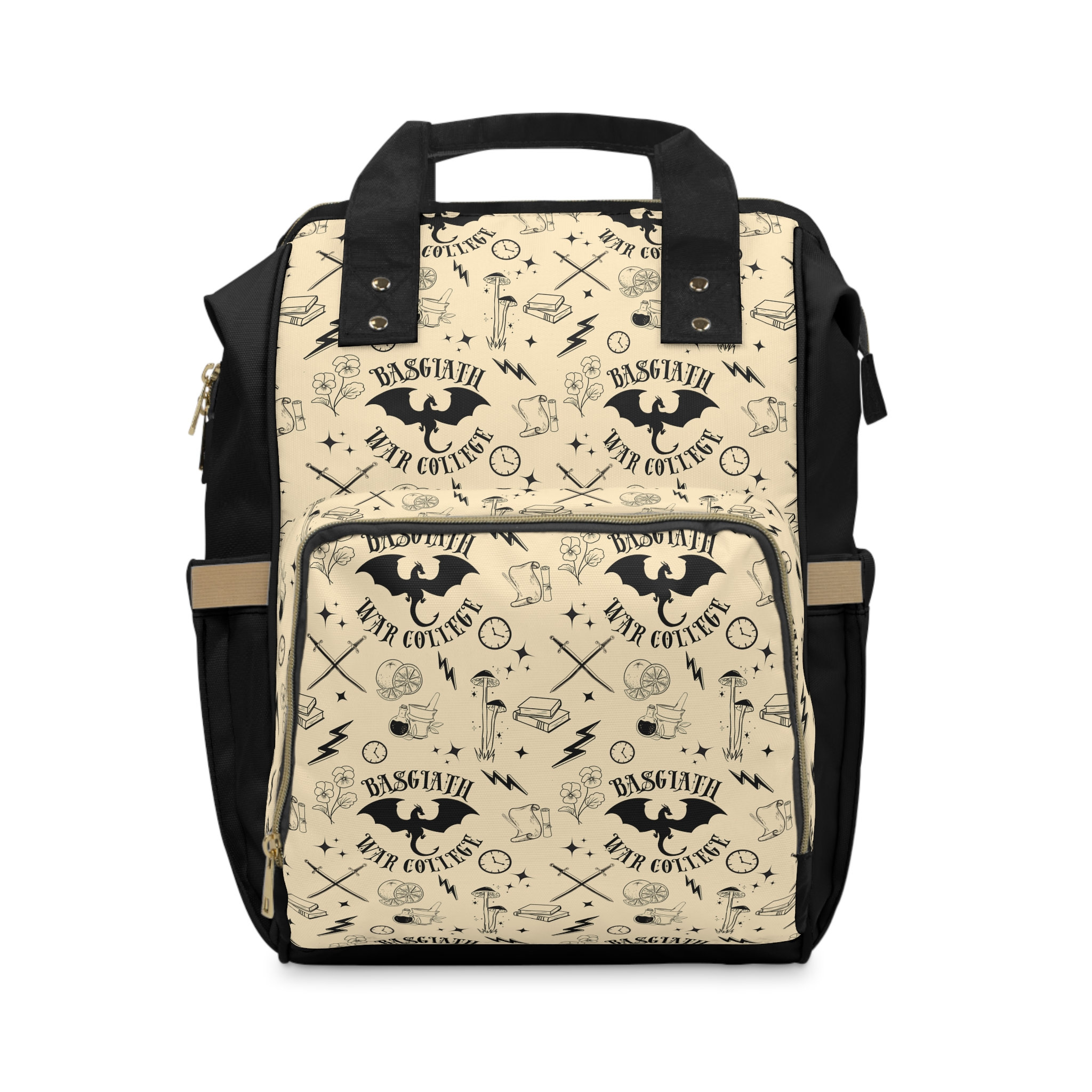 Fourth Wing Multifunctional Diaper Backpack Wing Leader Fantasy Book ...