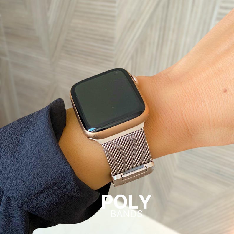 Mesh Metal Band for Apple Watch 38mm 41mm 42mm 45mm 46mm 49mm Iwatch ...