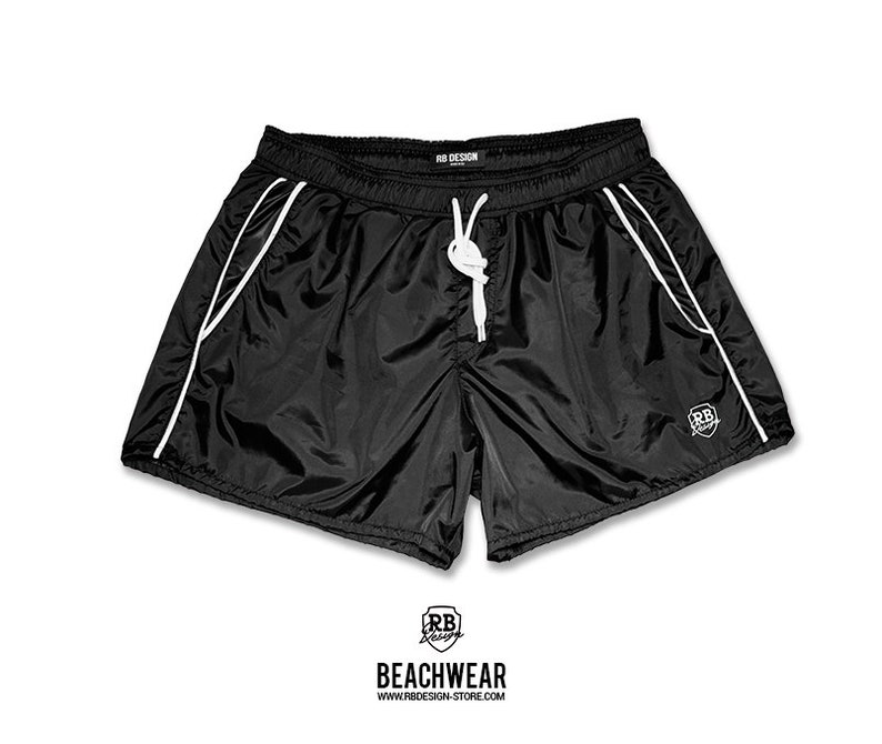 Mens Swimming Shorts / Black Premium Quality Summer Trunks, Casual ...