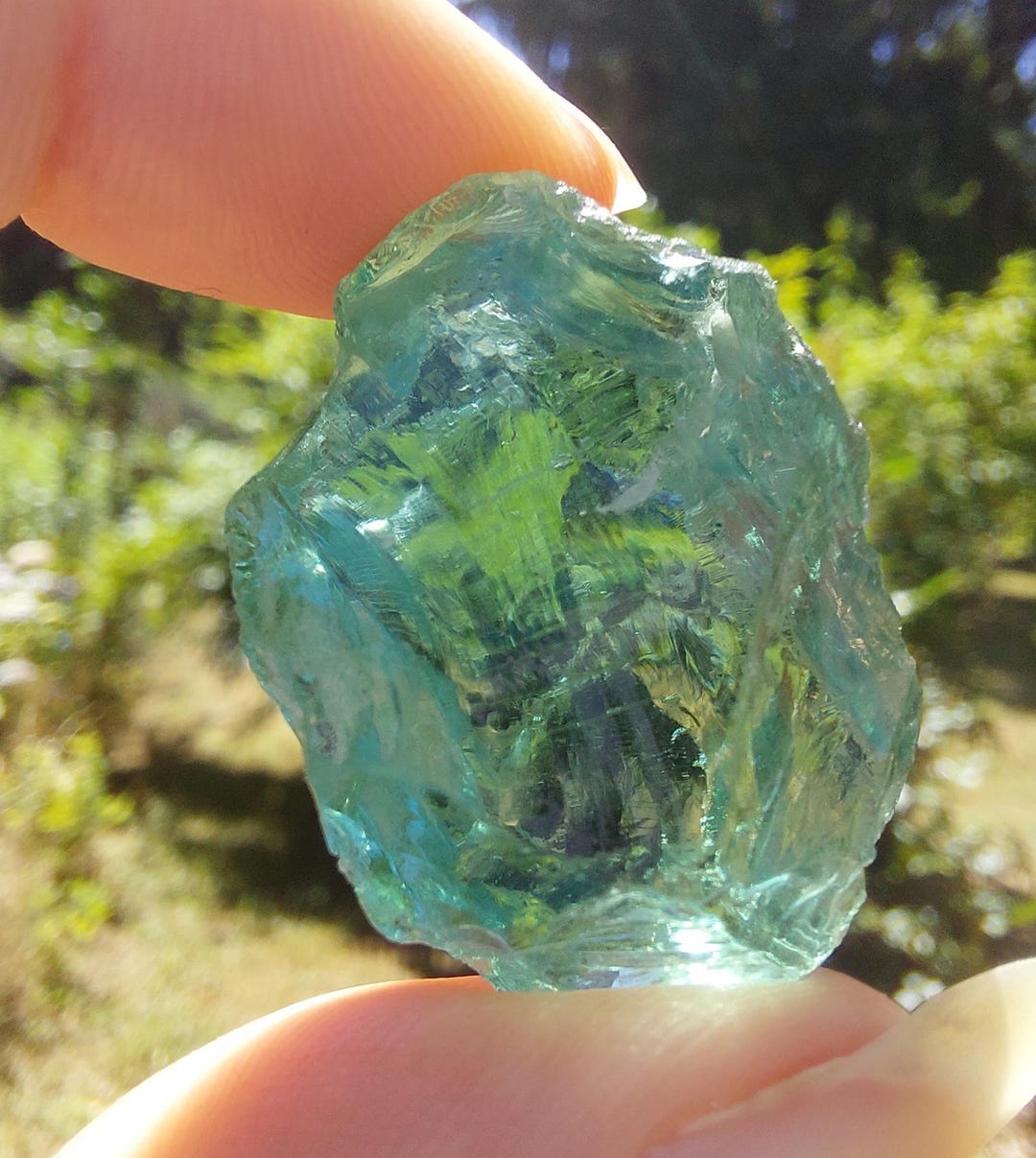 Andara Crystal Green Blue Lagoon Spirit Earth and Water Fluidity ...