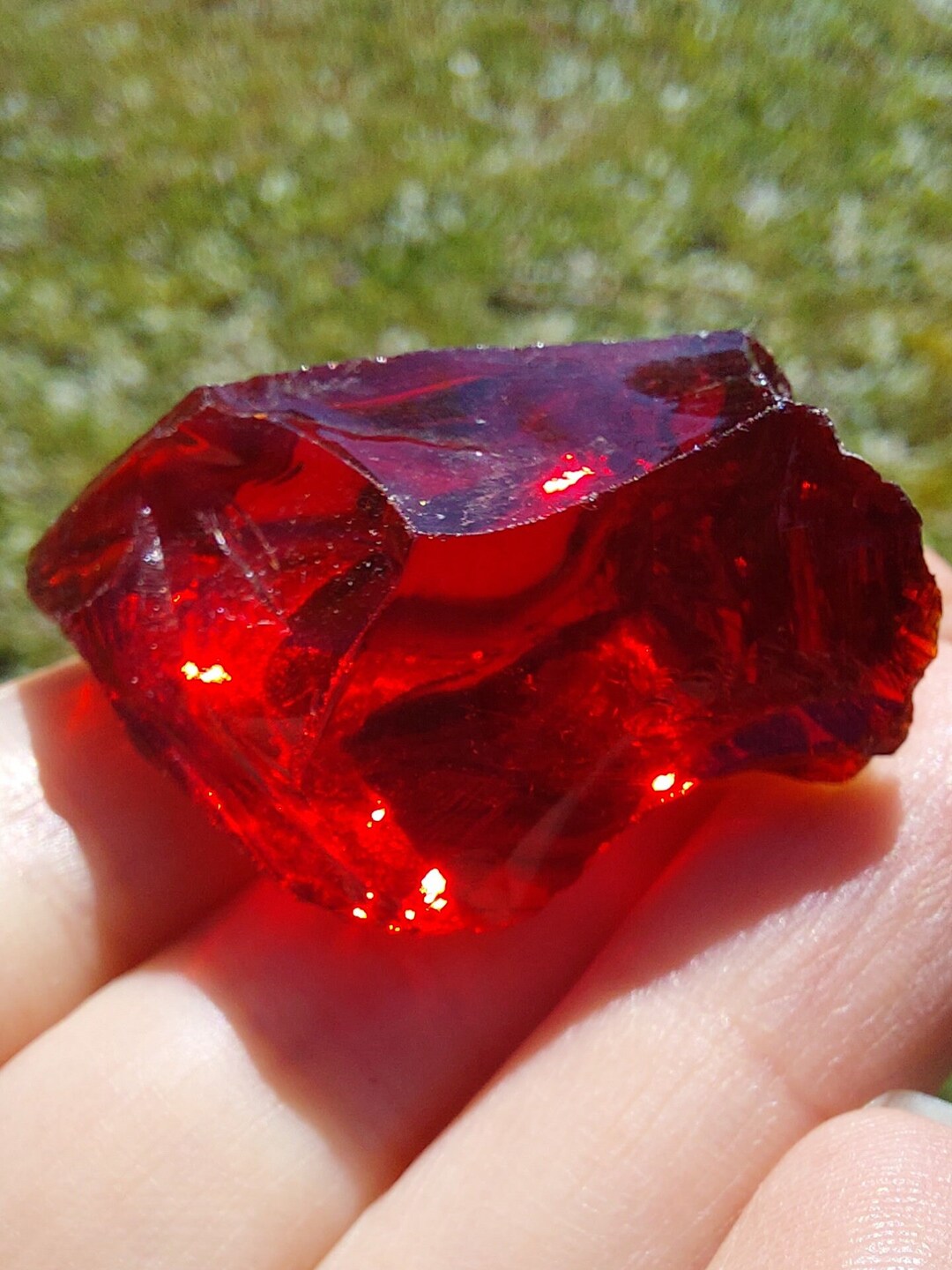 Andara Dark Red Crystal Root/sacred Feminine Chakra Lady Nada Marie ...